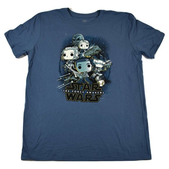 Funko | Shirts | Funko Pop Mens Star Wars The Force Awakens Smugglers ...